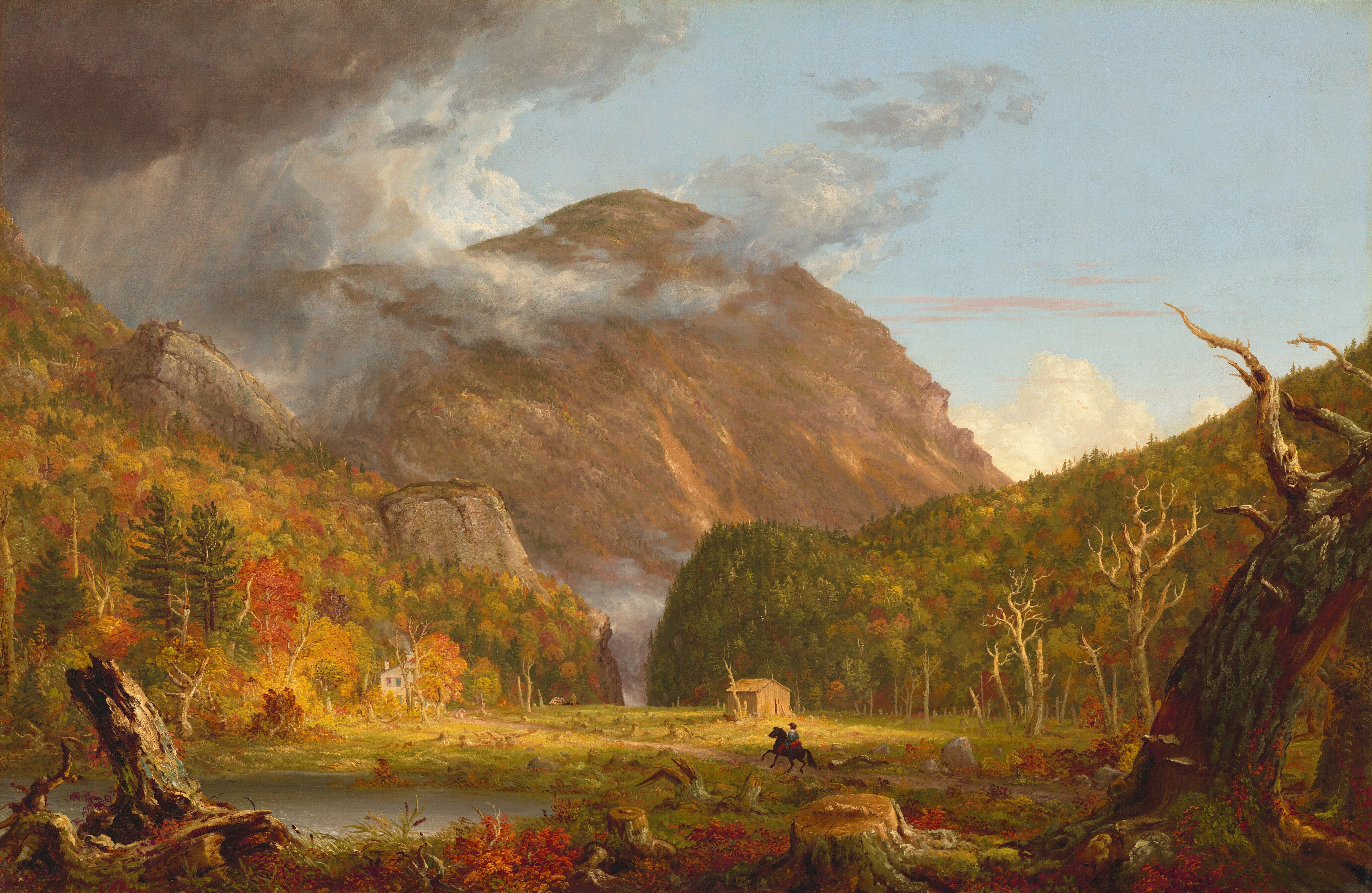 Crawford Notch (11x14" Reproduction Print) | Shop | Thomas Cole ...